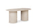 Table à manger ovale marbre beige 180cm | DécoInParis